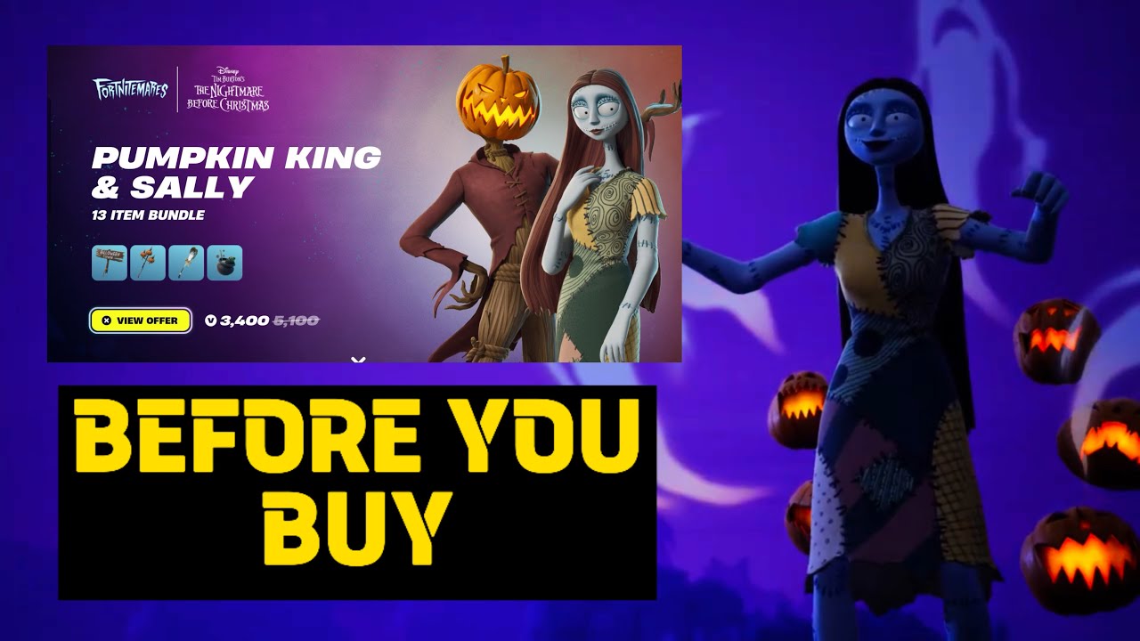 SALLY & PUMPKIN KING BUNDLE GAMEPLAY! | BEFORE YOU BUY - YouTube