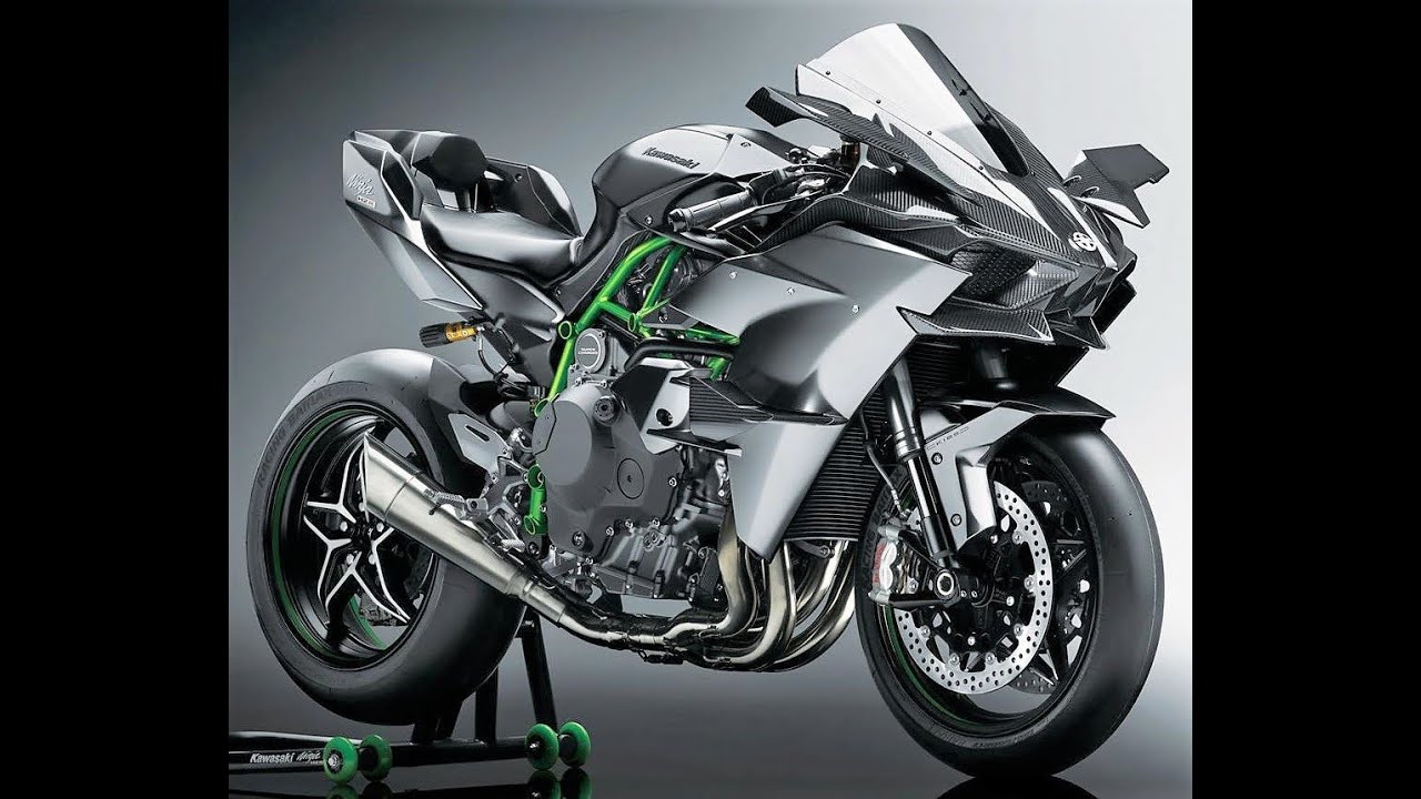 Kawasaki H2R Front wheel Show off - YouTube