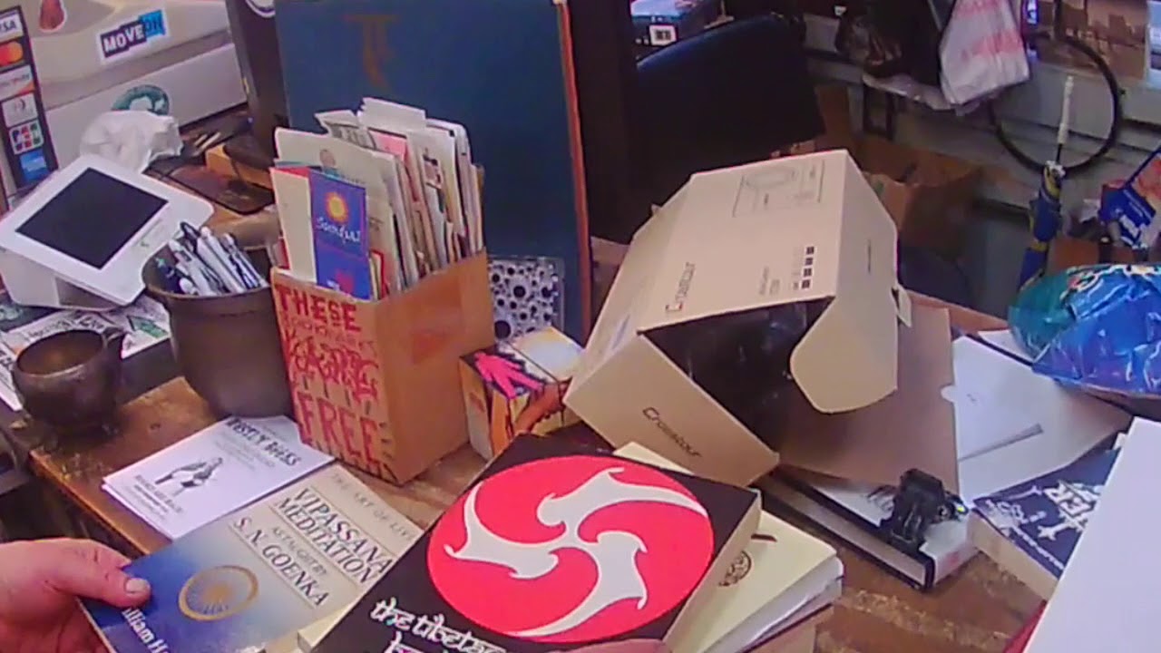 The Book Guy - 1st Live Unboxing - YouTube