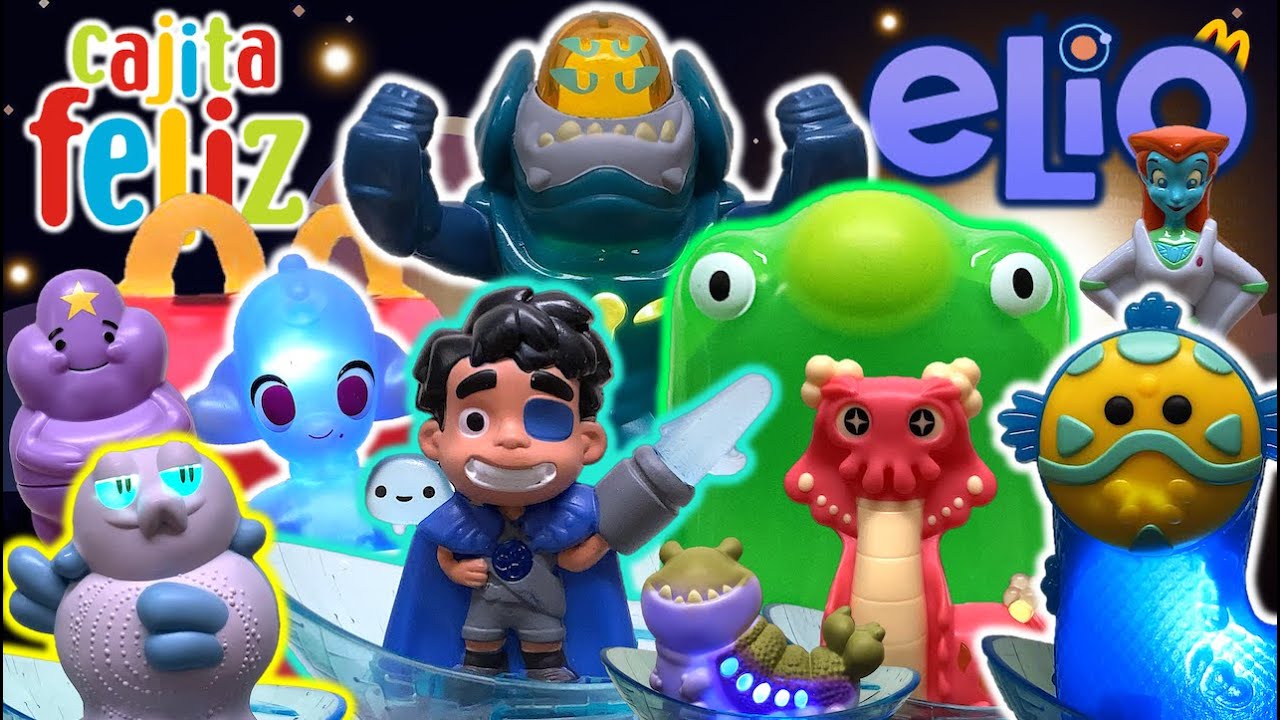 Cajita Feliz - Disney Pixar ELIO | McDonald´s Colección Completa (2024 ...