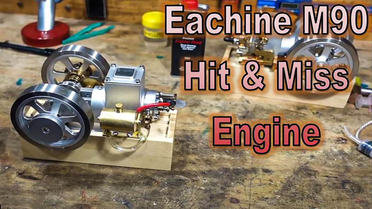 Microcosm Eachine Hit & Miss Chinese Engine M90 - YouTube
