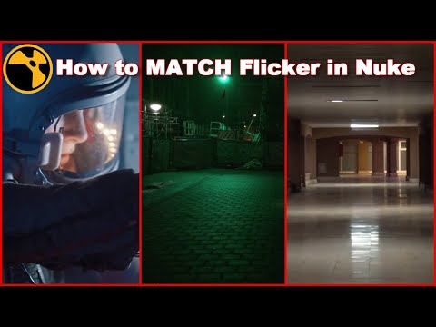 How to MATCH Flicker in Nuke | Lighting Match | Color Matching | Nuke Compositing #nuke #compositing