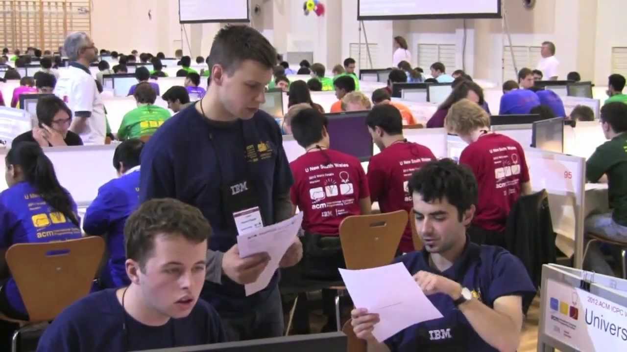 ACM ICPC Finals 2012 - YouTube