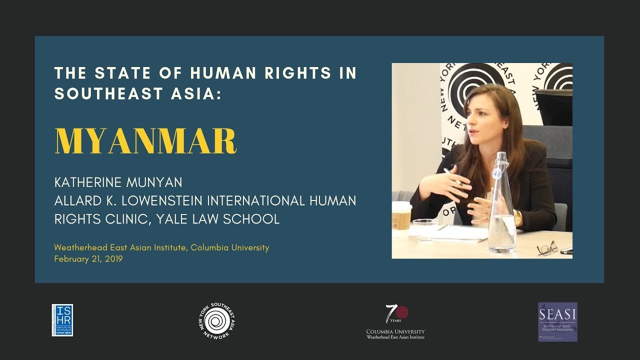 The State of Human Rights in Southeast Asia: Myanmar - YouTube