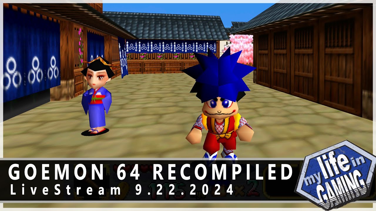 Goemon 64 Recompiled (PC) :: LIVE STREAM - YouTube