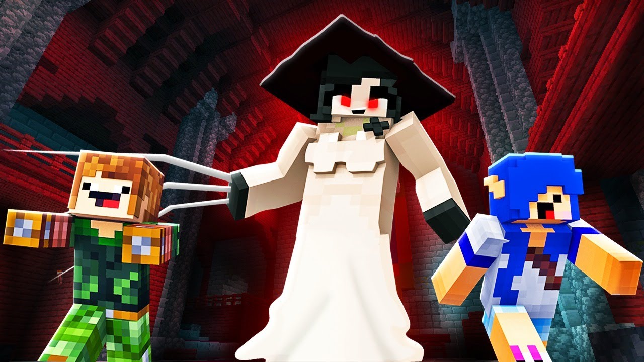 ENFRENTAMOS A LADY LADY DIMITRESCU | RESIDENT EVIL 8 no MINECRAFT - YouTube