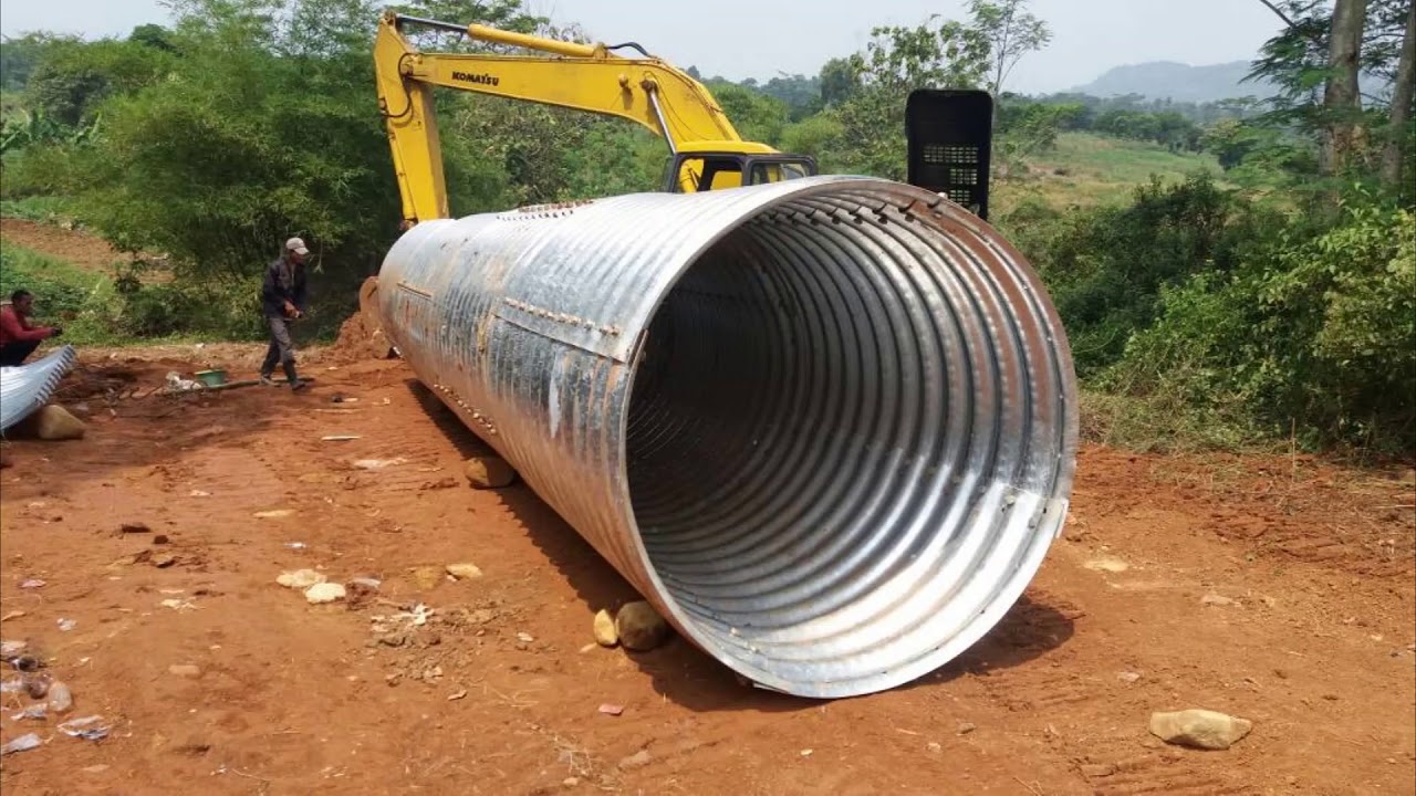 Jual Pipa Aramco/Corrugated Steel Pipe/Nestable flange dan Multi plate ...