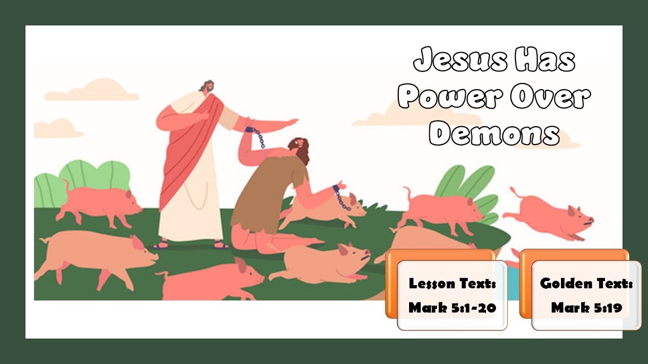 Jesus Has Power Over Demons - YouTube