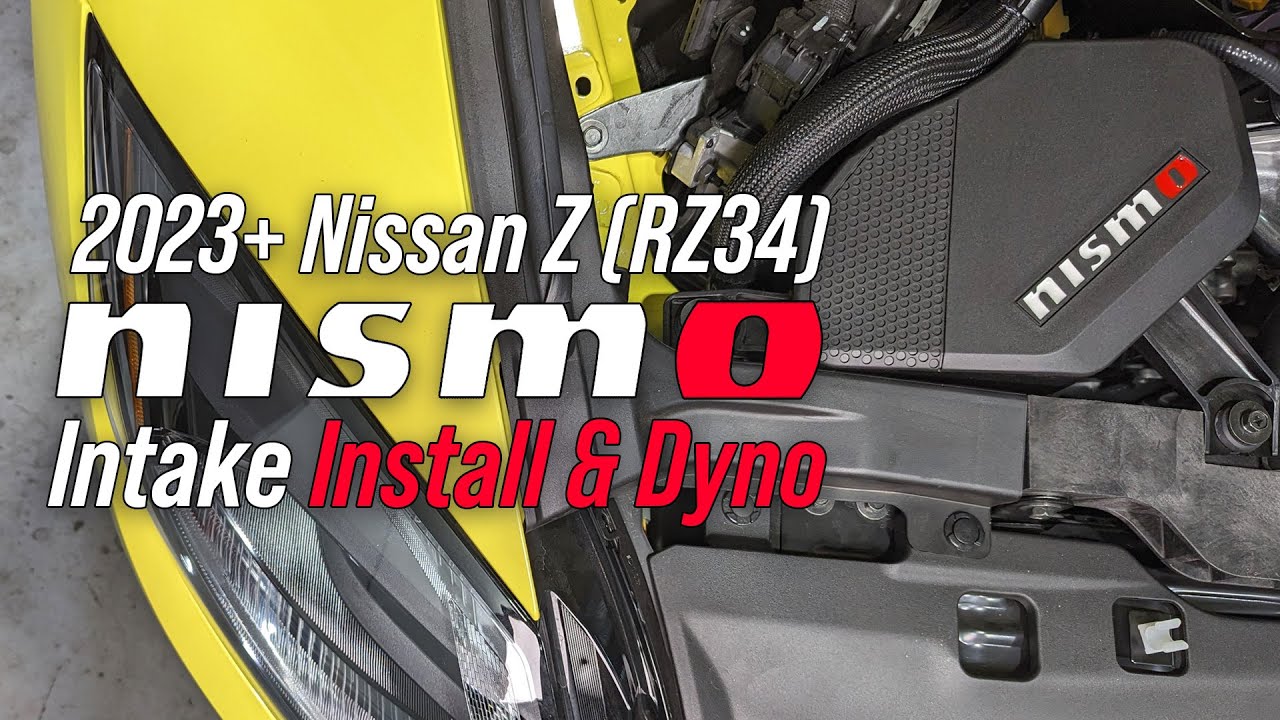 2023 Nissan Z Nismo Intake Kit: Ultimate Install & Performance Test ...