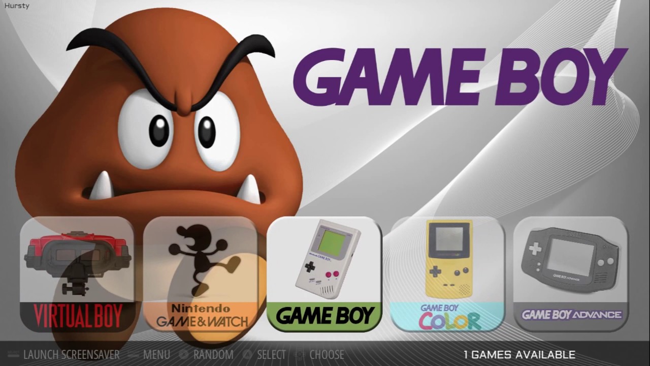 New EmulationStation Theme (Stirling) - YouTube