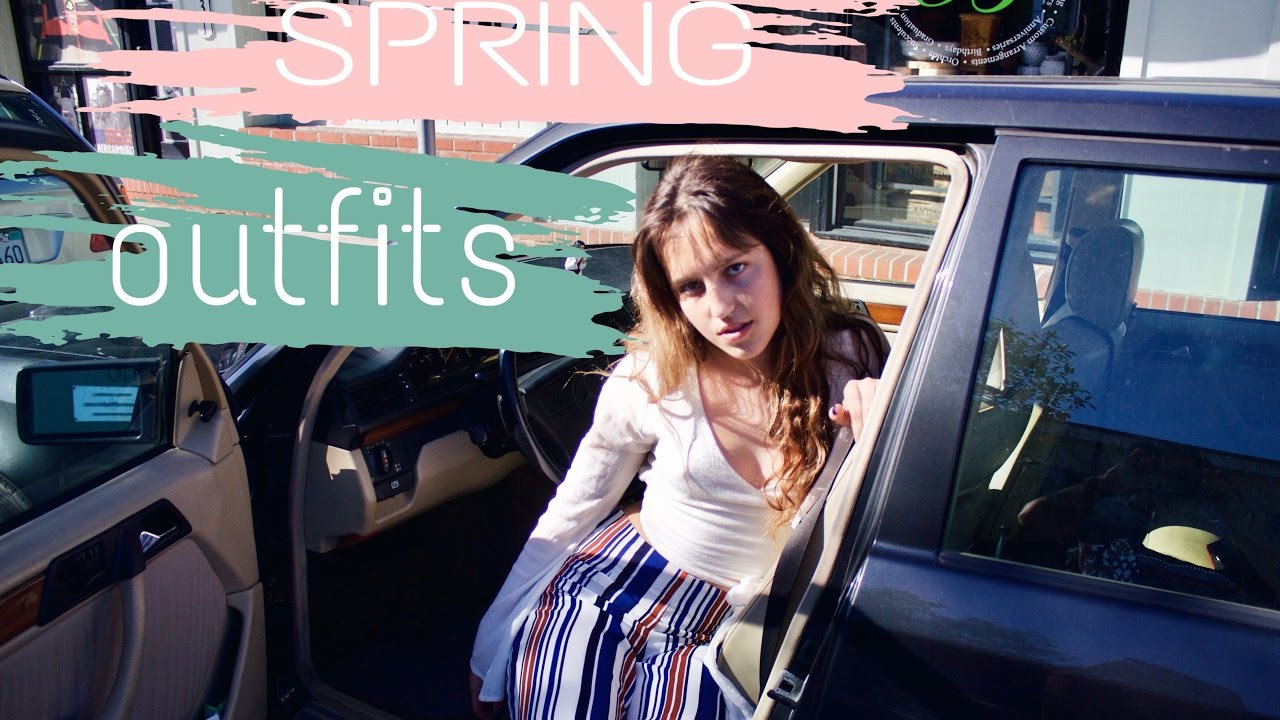 SIX (WARM) SPRING OUTFITS - - - - JAY GREER - YouTube