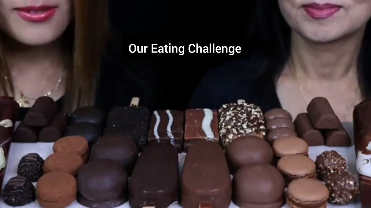 DARK VS MILK CHOCOLATE RACE! GIANT Chocolate ice cream | Our Eating ...
