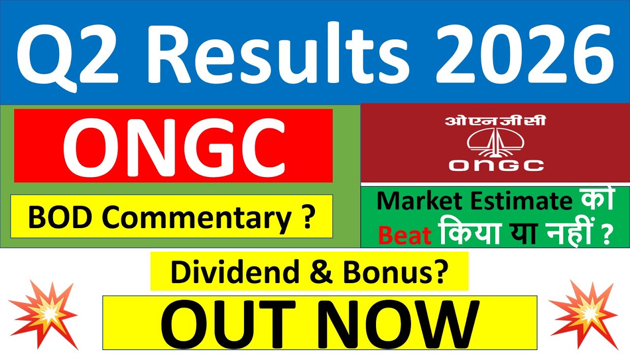 ONGC Q2 results 2026 | ONGC results today | ONGC Share News | ONGC ...