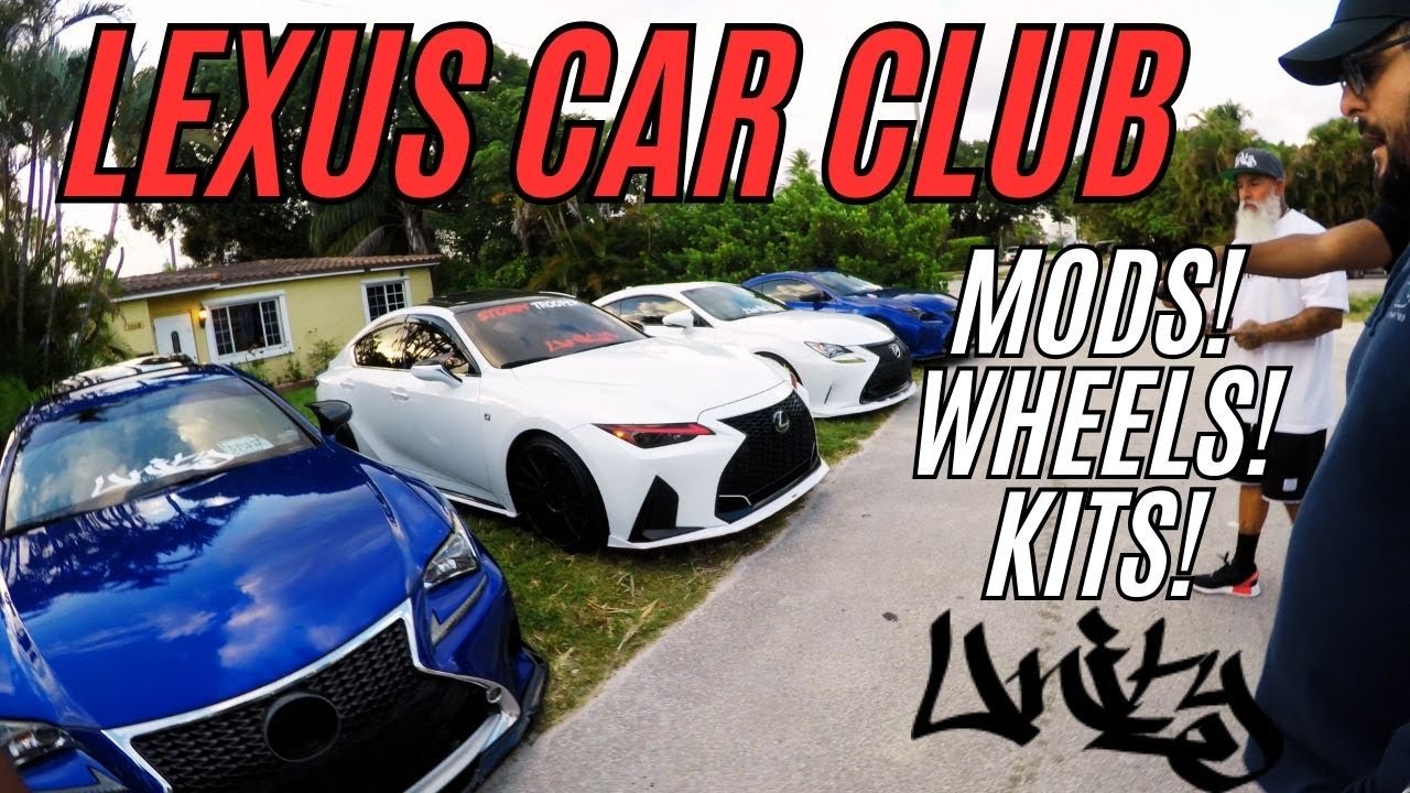 Lexus Crew Mods, What Makes Lexus Cars so DESIRABLE? Unity Car Club EP ...