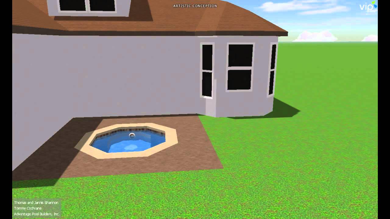 Advantage Pool Builders, 307 Durbin Crossing - YouTube