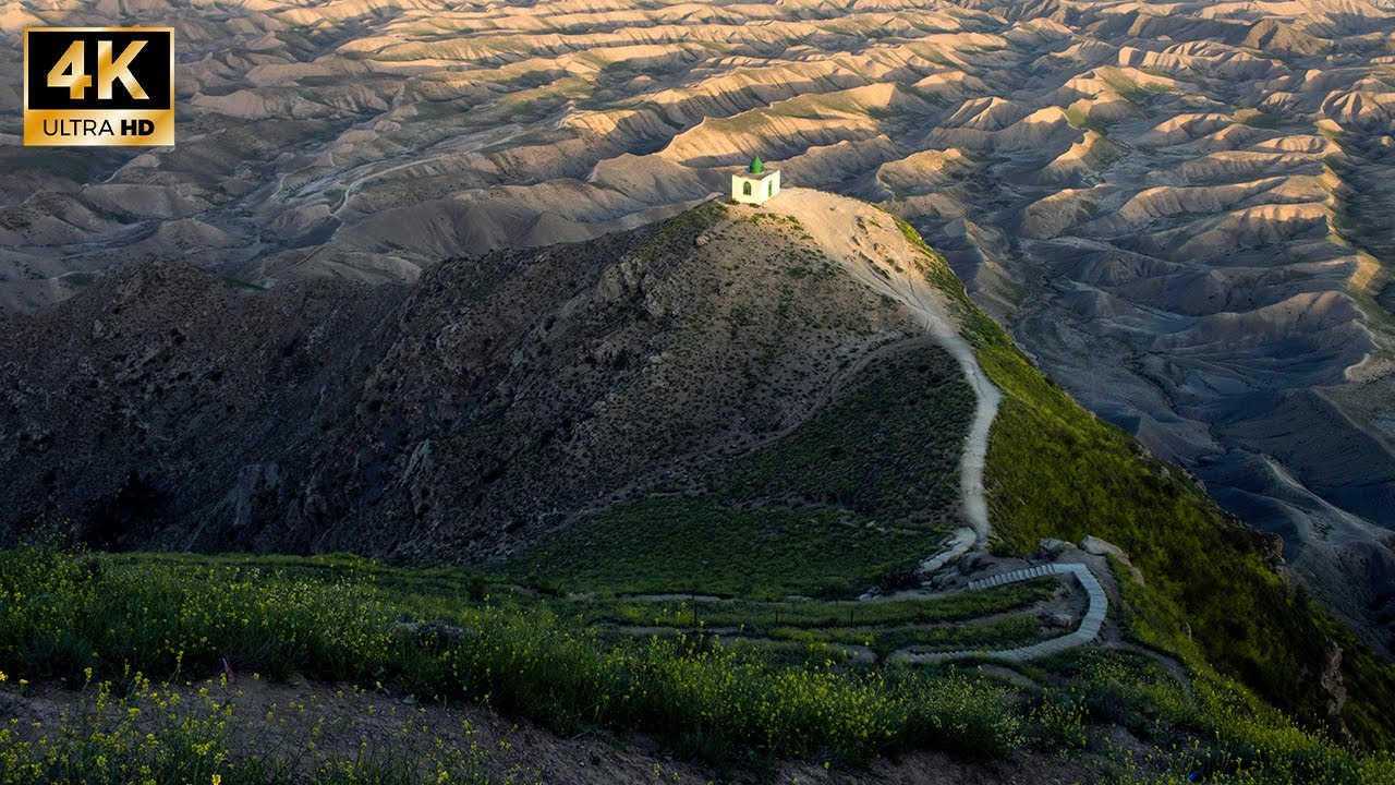 Khaled Nabi Shrine Walk 4k, Khaled Nabi Cemetery, Kalaleh City ...
