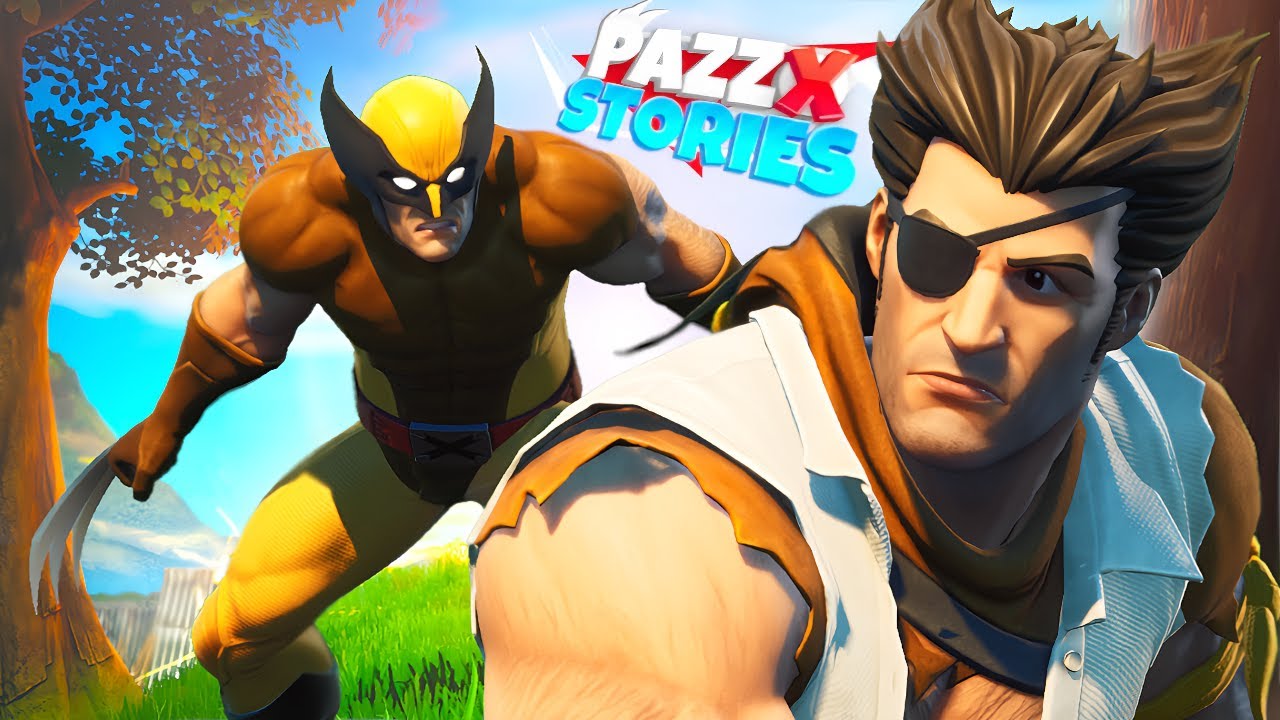 WOLVERINE ZERO VS WOLVERINE CLASSICO 🎬 Fortnite Pazzox Stories - YouTube