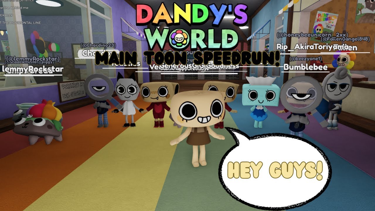 Buying a MAIN TOON in under 24 HOURS... | Dandy's World: MAIN TOON ...