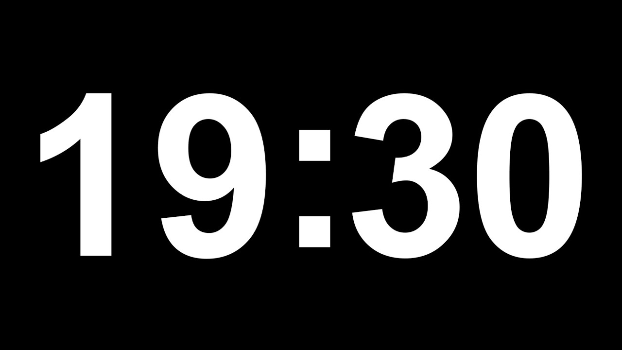 19 Minute and 30 Second Timer ⏲️ - YouTube