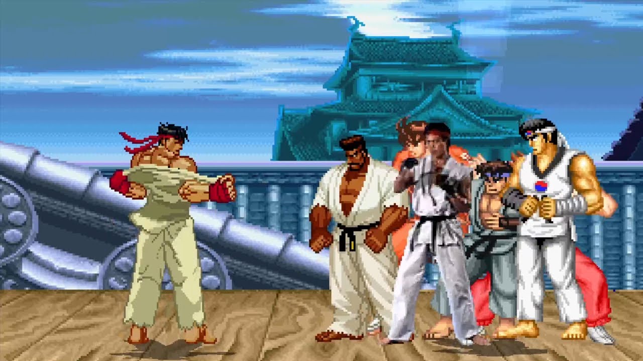 Mugen Street Fighter: SHIN RYU AMAZING FIGHT! GAMEPLAY! - YouTube