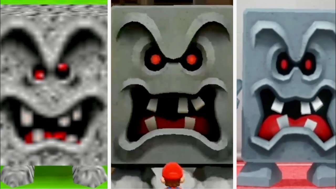 Evolution of Whomp Minigames in Mario Party Games (1999-2025) - YouTube