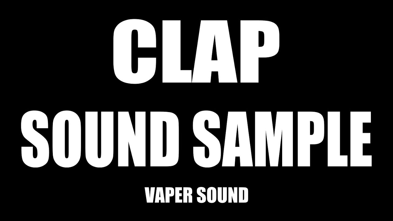 Clap sound sample pack (sound effect) - YouTube