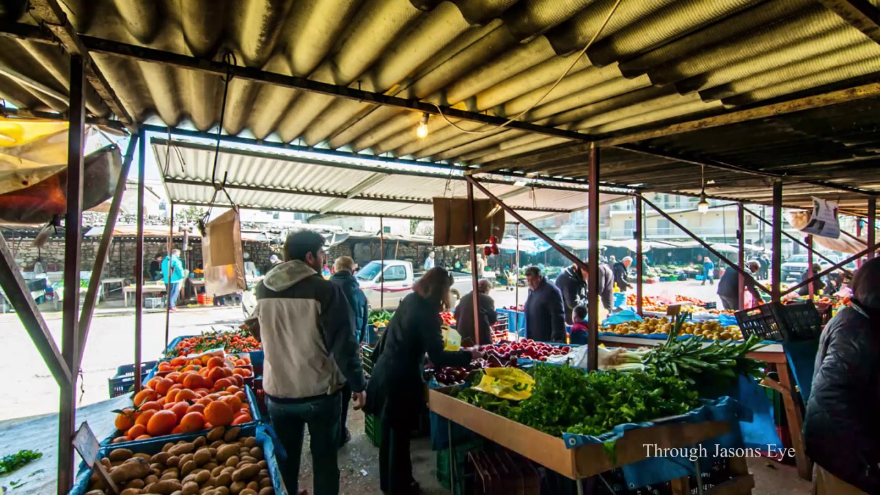 Open market timelapse - YouTube