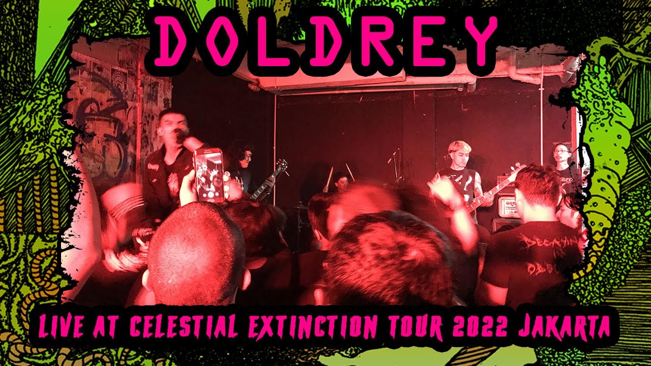 Doldrey Live at Celestial Extinction Tour 2022 Jakarta - YouTube