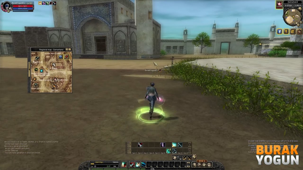 Silkroad Online - Good to Have Broom (Samarkand Quest) - YouTube