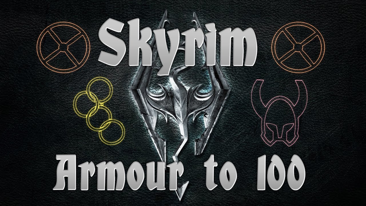 Skyrim: How to get Block, Heavy & Light Armour to 100 Guide - YouTube
