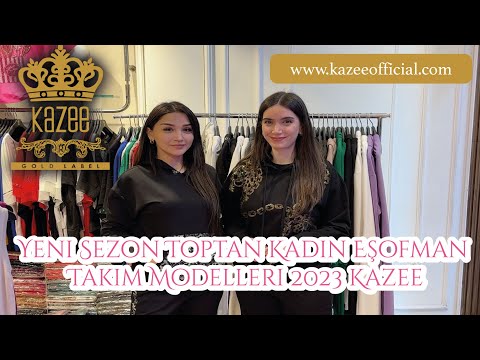 Yeni Sezon Toptan Kadın Eşofman Takım Modelleri 2023 Kazee