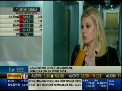 Deniz Ülke Arıboğan - Bloomberg HT - #Seçim2015 - 8 Haziran 2015