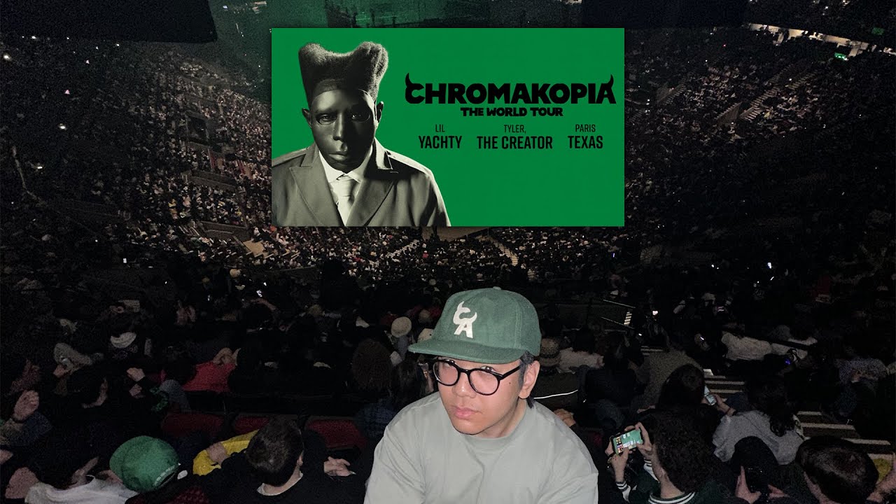 i went to tyler the creator's chromakopia tour - YouTube