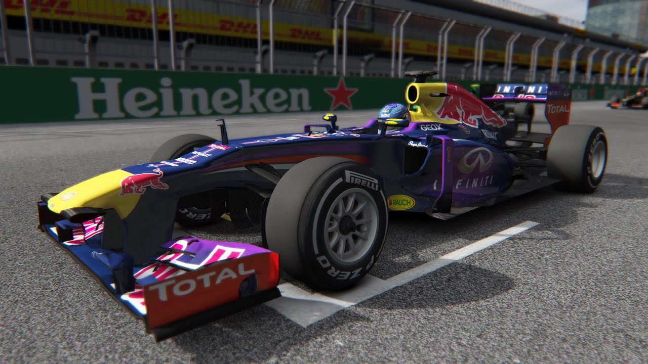 100 Years of Grand Prix - 2013 - Red Bull RB9 at China - YouTube