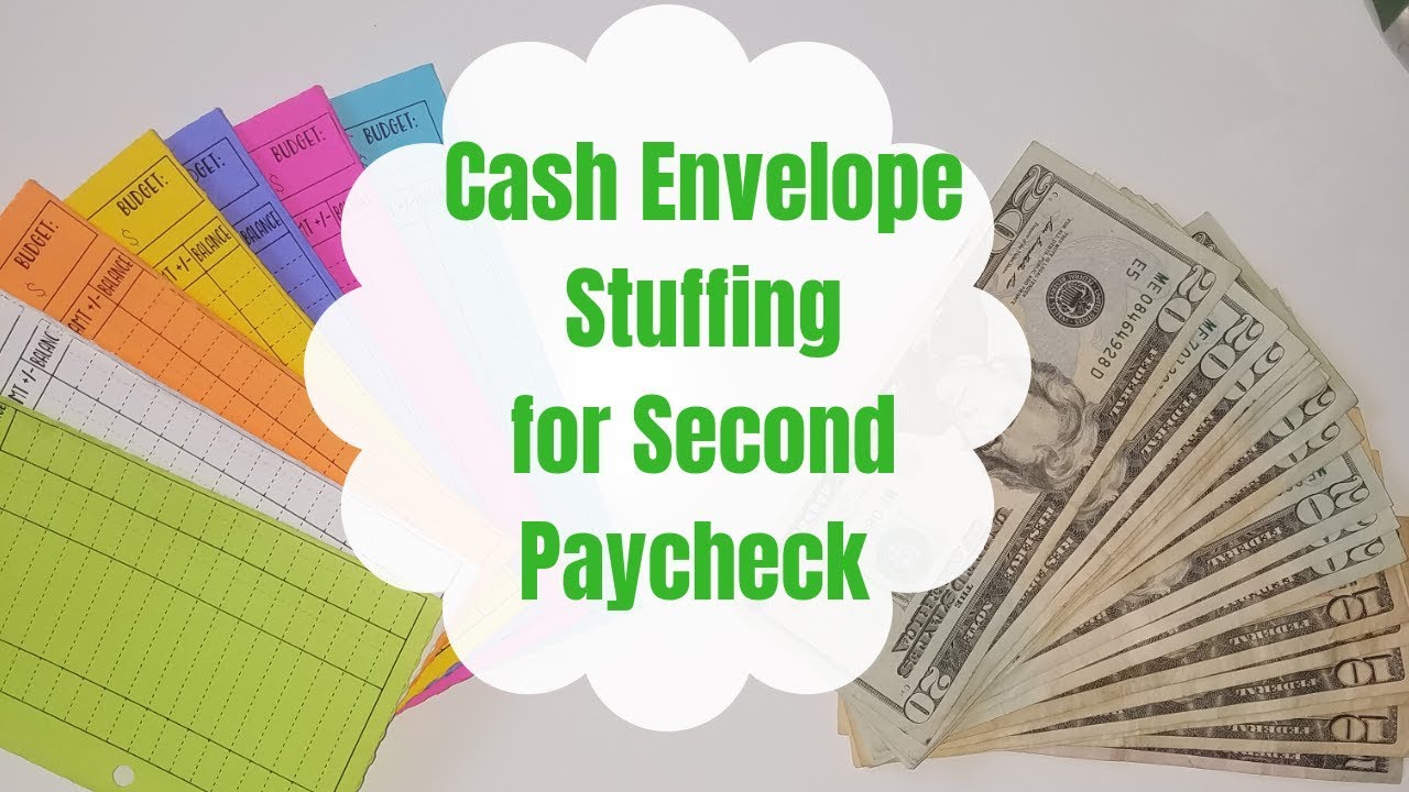 Budget With Me | Cash Envelope Stuffing for January 15th Paycheck - YouTube