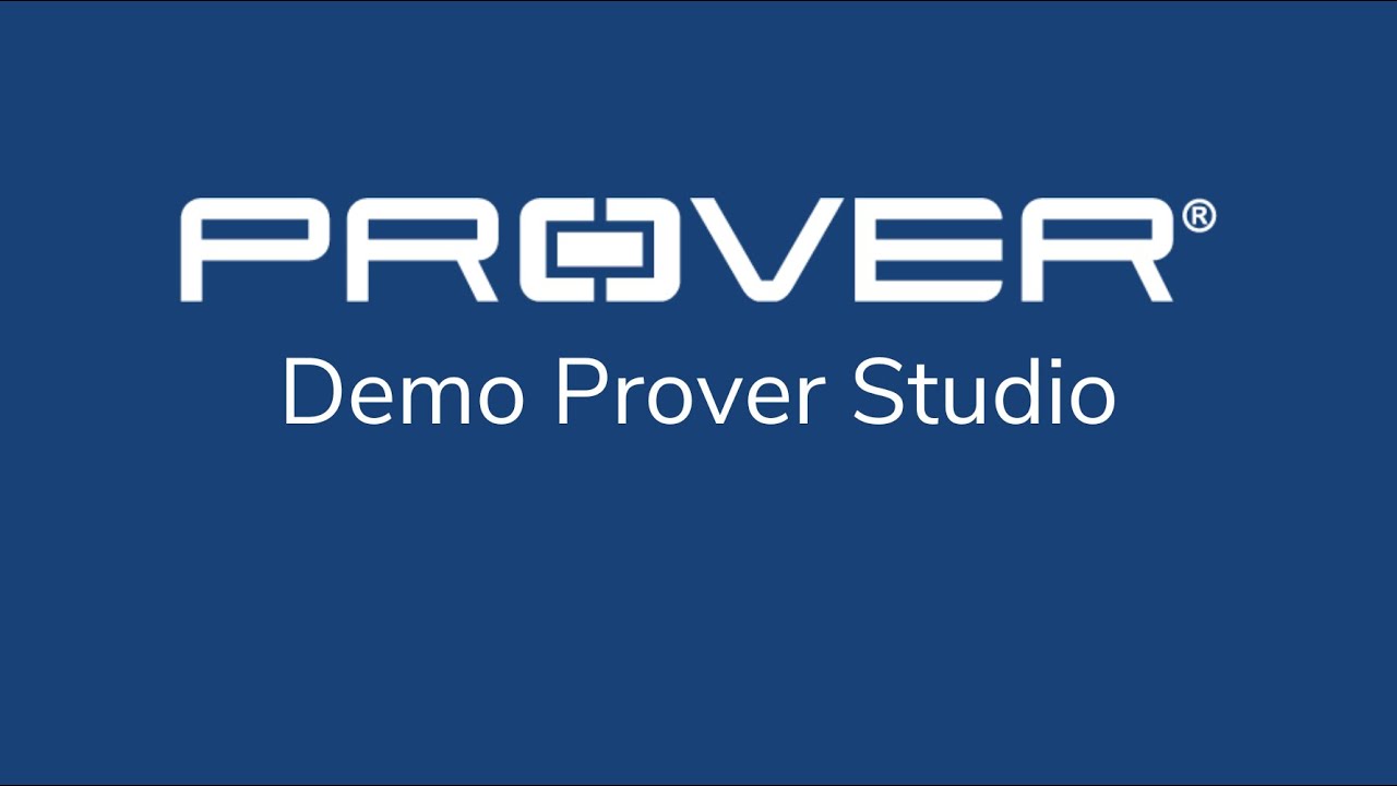 Demo Prover Studio - YouTube