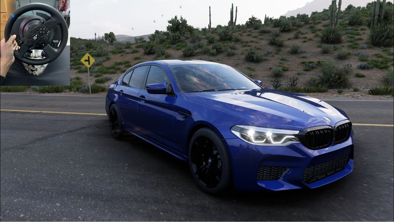 forza horizon 5 - steering wheel - BMW M5 F90 - | Thrustmaster T300RS ...