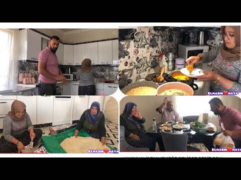 KAYINVALİDEM YEMEĞE GELİRSE ÇEŞİT ÇOK OLUR😂KABAKLI YEMEK ÇEŞİTLERİ VE TARIFLERİ❤️EV YAPIMI YEMEKLER