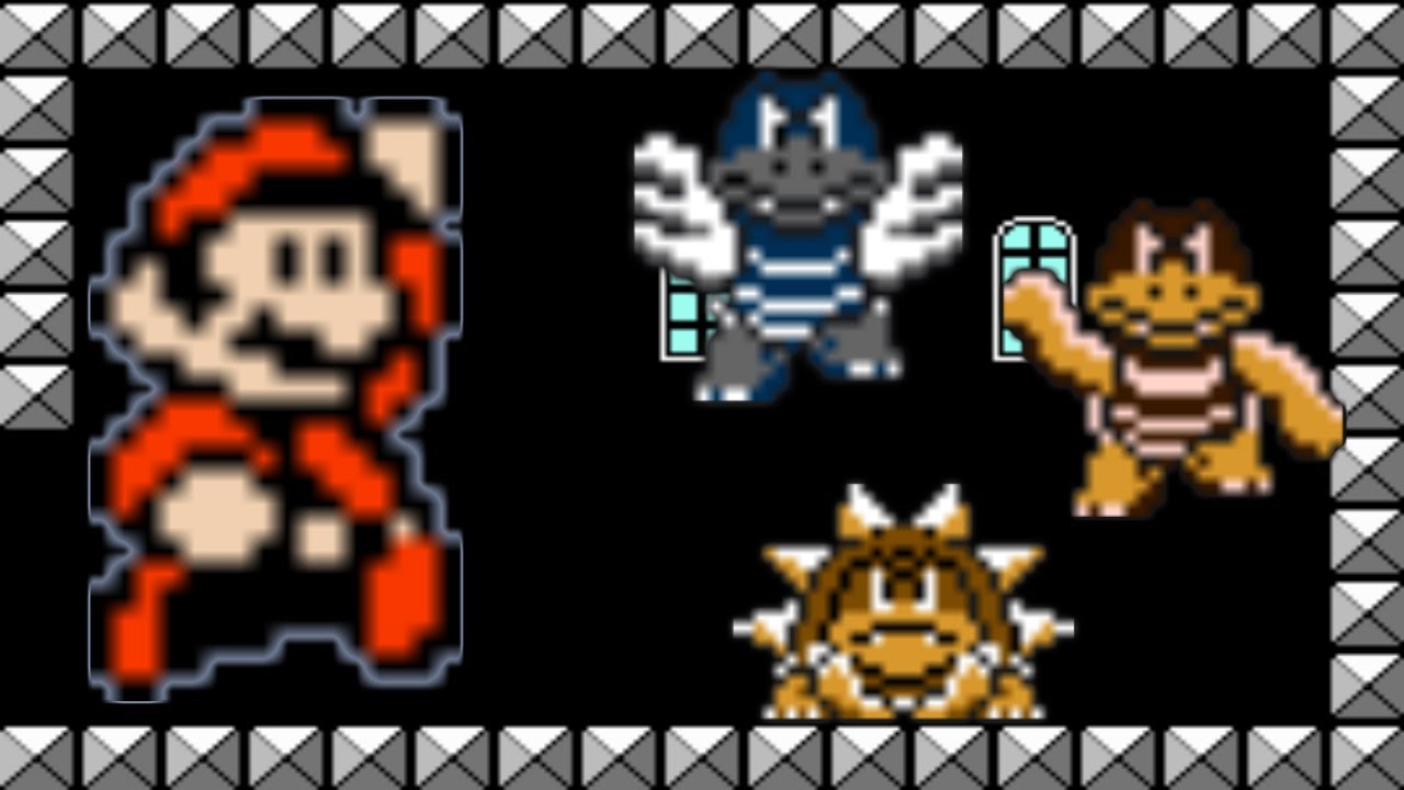 Super Mario Bros. 3 (NES) - All Fortresses & Tanks [No Damage] - YouTube