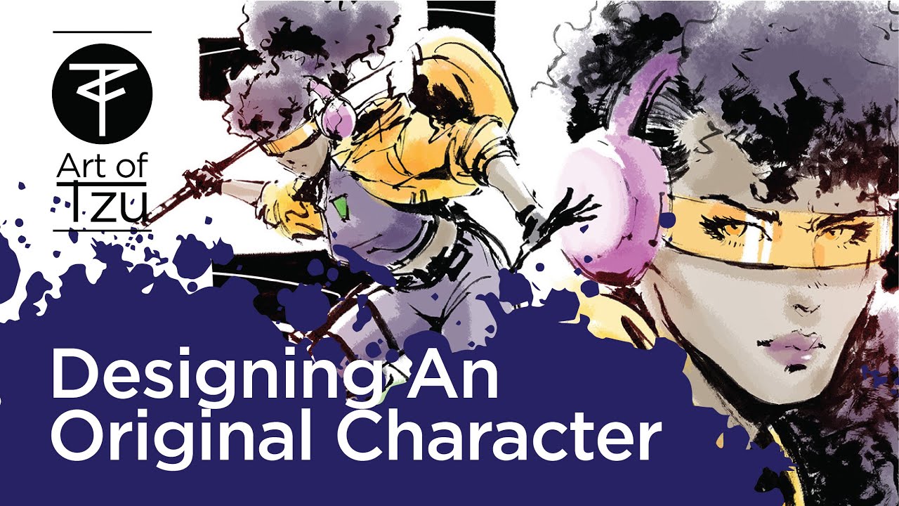 Designing An Original Character : FRITZ - YouTube