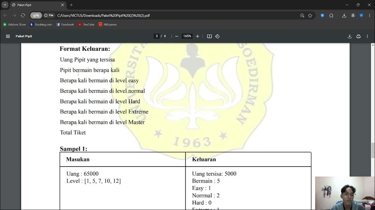 LATIHAN SOAL PYTHON 1 - YouTube
