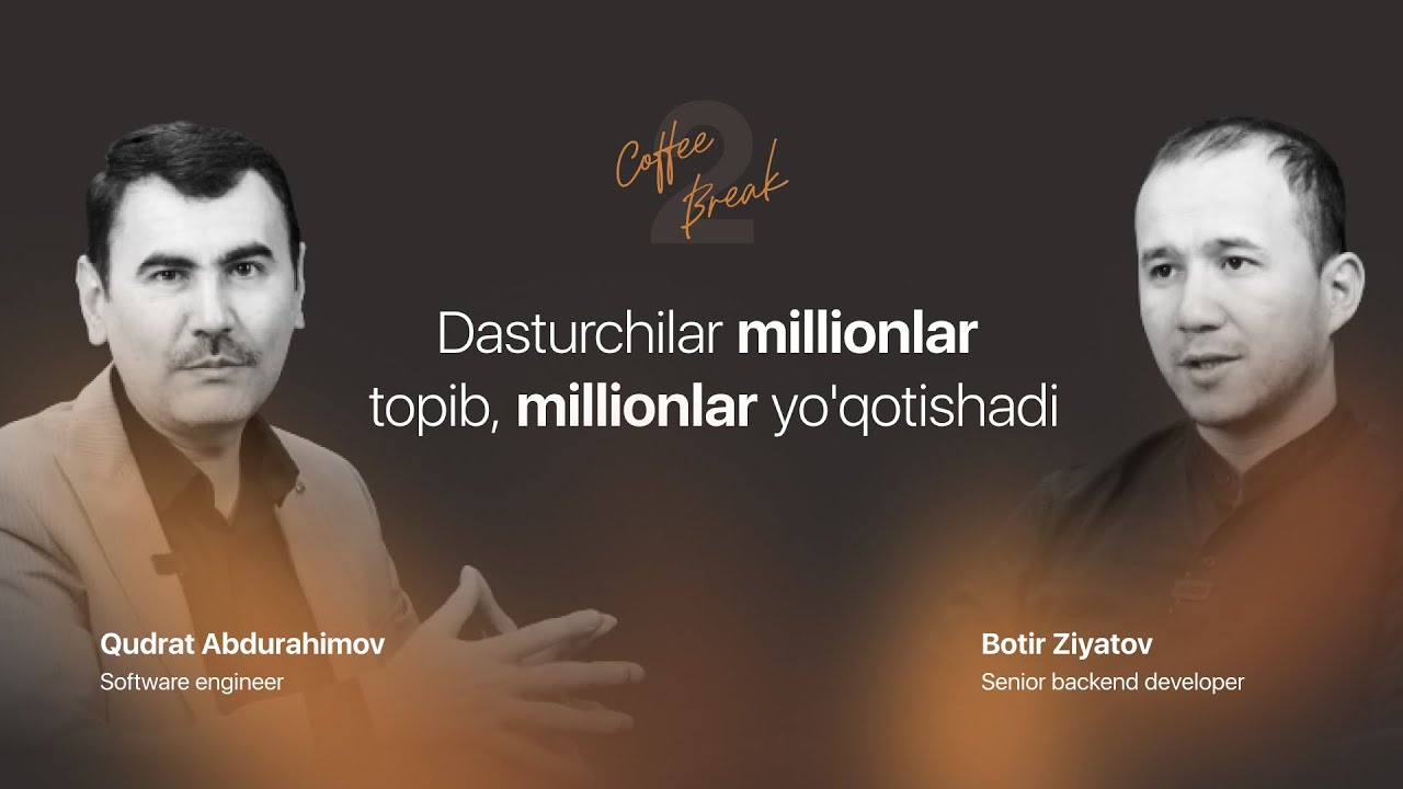 Dasturchilar millionlar topadi, millionlar yo‘qotadi - YouTube
