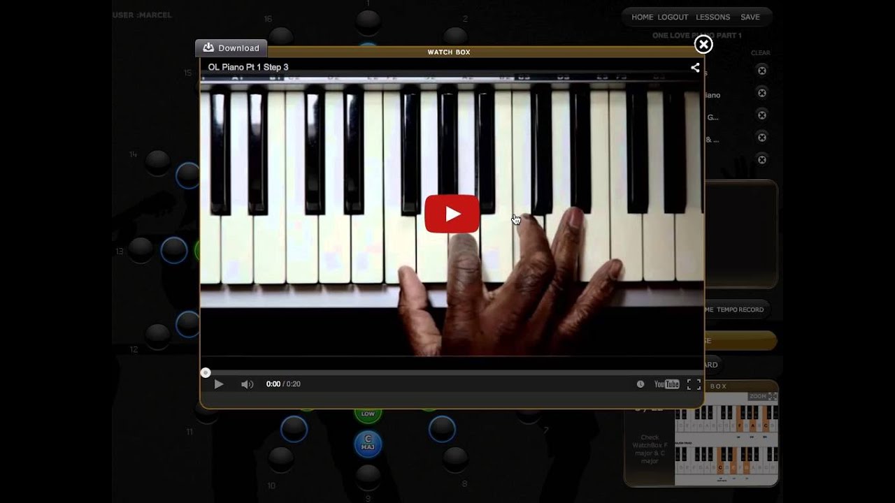 O-Generator - Bob Marley - One Love Piano - YouTube