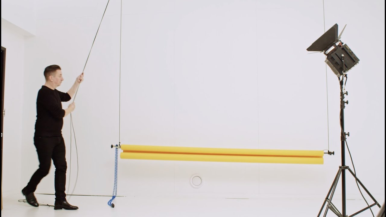 Backdrop hanging system by Marco Melander / Stacker Original - YouTube