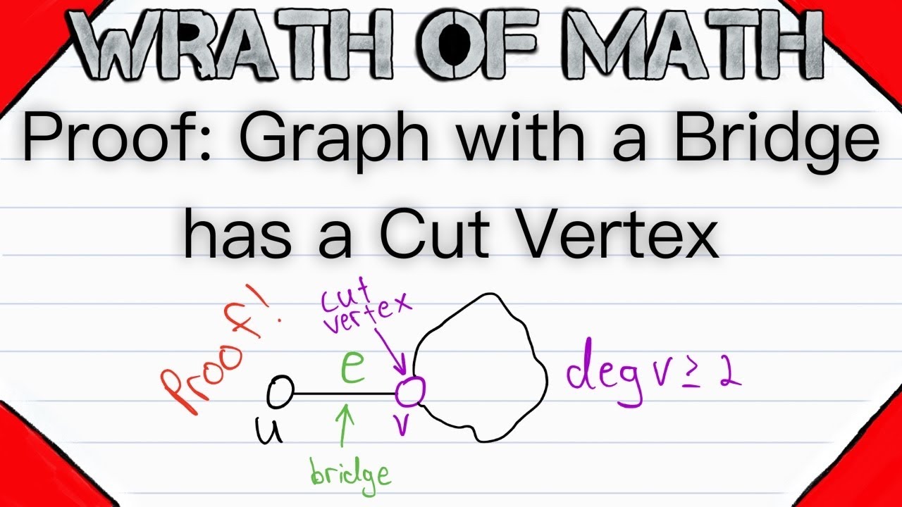 Proof Connected Graph With A Bridge Must Have A Cut Vertex Graph Proof Connected Graph With A Bridge Must Have A Cut Vertex Graph