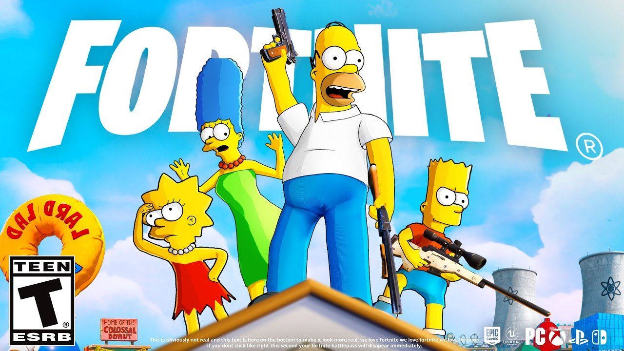 🔴LIVE! - FORTNITE BATTLE ROYALE SIMPSONS SEASON! - YouTube