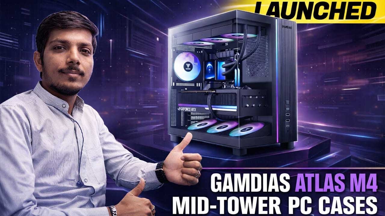 Gamdias Atlas M4 Mid-Tower PC Case Launched - Explained All Spec ...