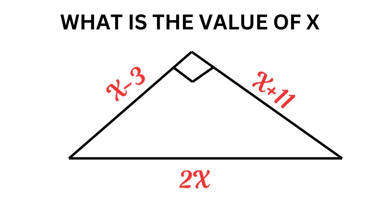 A Nice Triangle Question || You should Remember Pathagoras’s Theorems ...