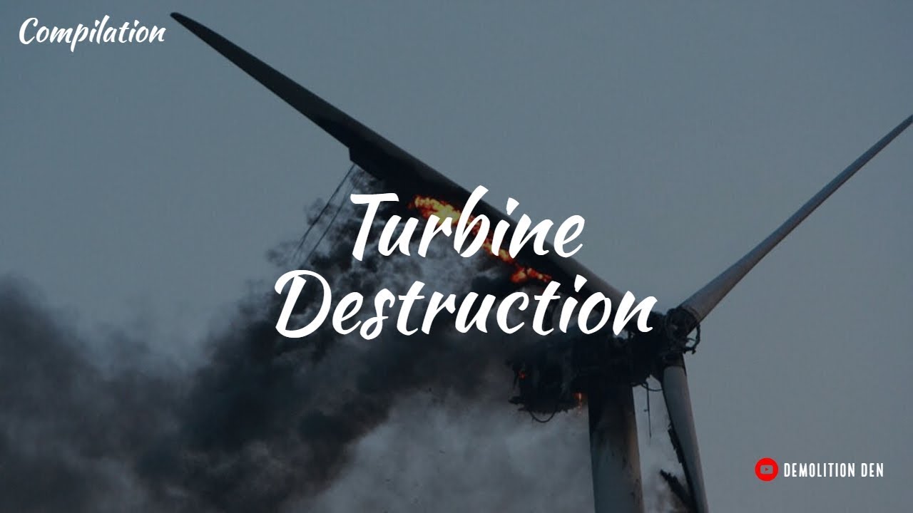Wind Turbine Destruction Compilation - YouTube