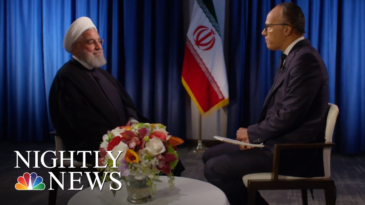 Extended Interview: Iranian President Hassan Rouhani | NBC Nightly News ...